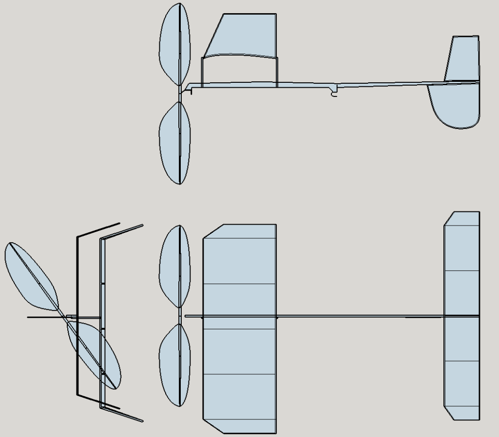 K777 Ministick – Pro series indoor free flight kit | J&H Aerospace