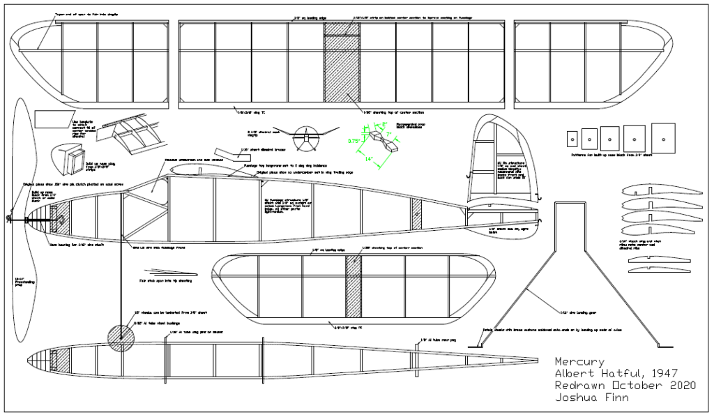Mercury – plans | J&H Aerospace